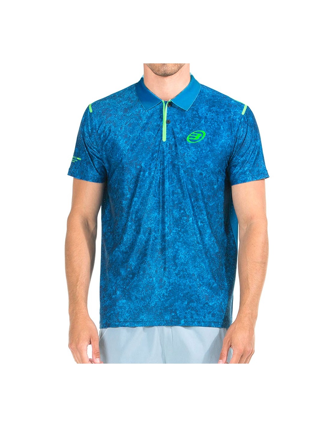Bullpadel Atei Poloshirt In Deep Blue | Ofertas de Padel